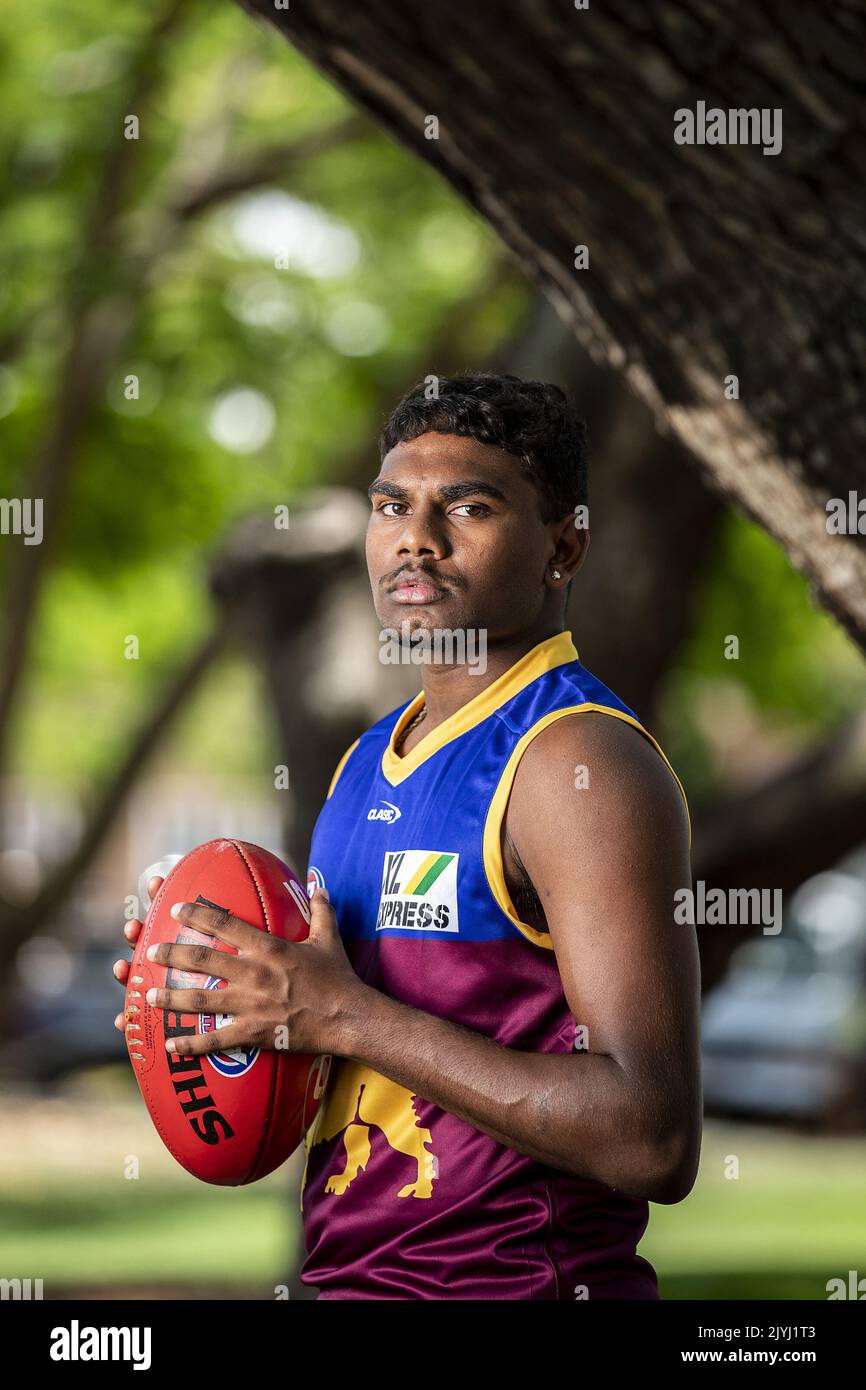 Blake Coleman of the Lions poses for a photo in Brisbane, Thursday ...