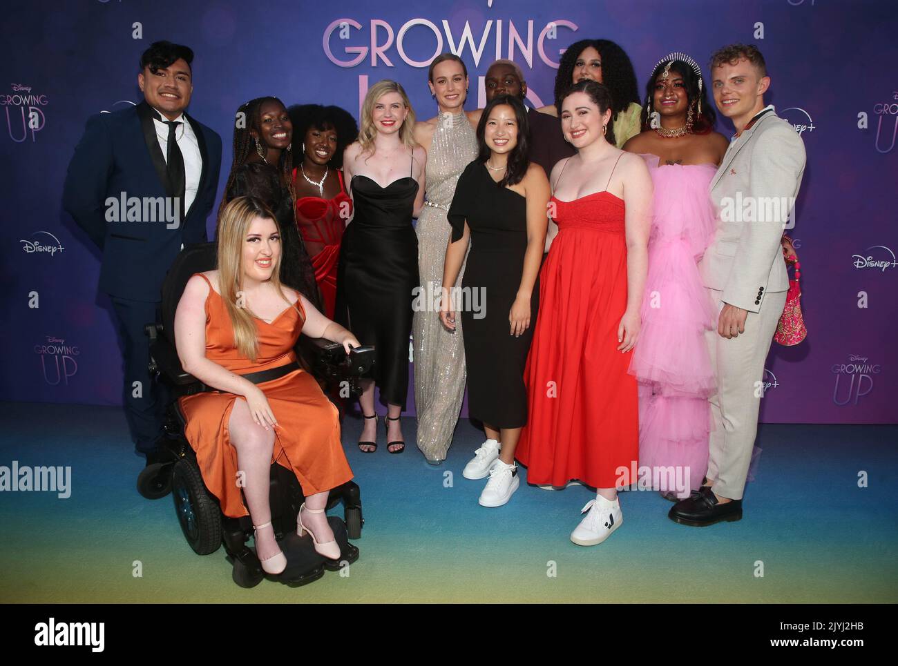 Los Angeles, Ca. 7th Sep, 2022. Isabel Lam, Brie Larson and Clare Della ...