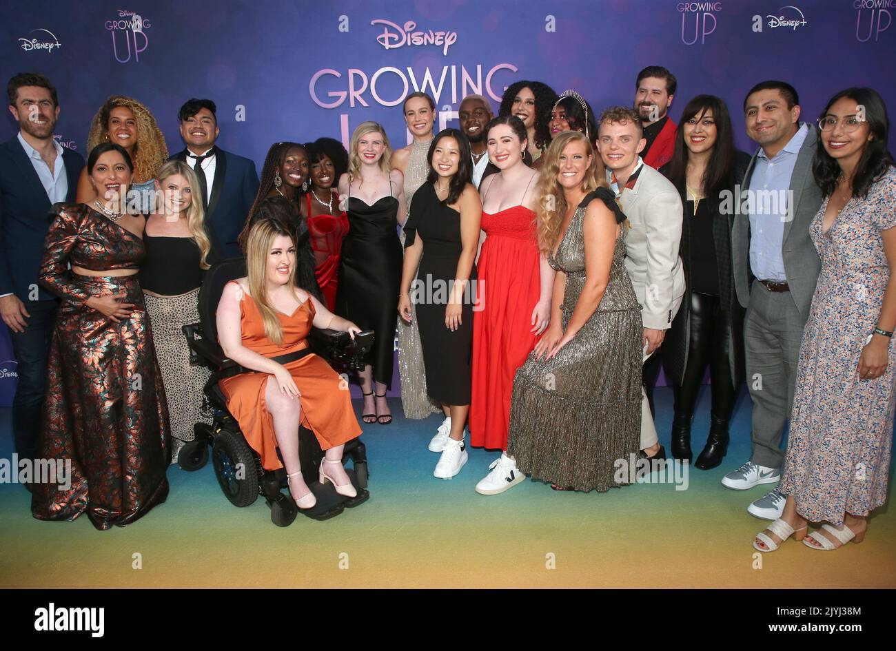 Los Angeles, Ca. 7th Sep, 2022. Isabel Lam, Brie Larson and Clare Della ...