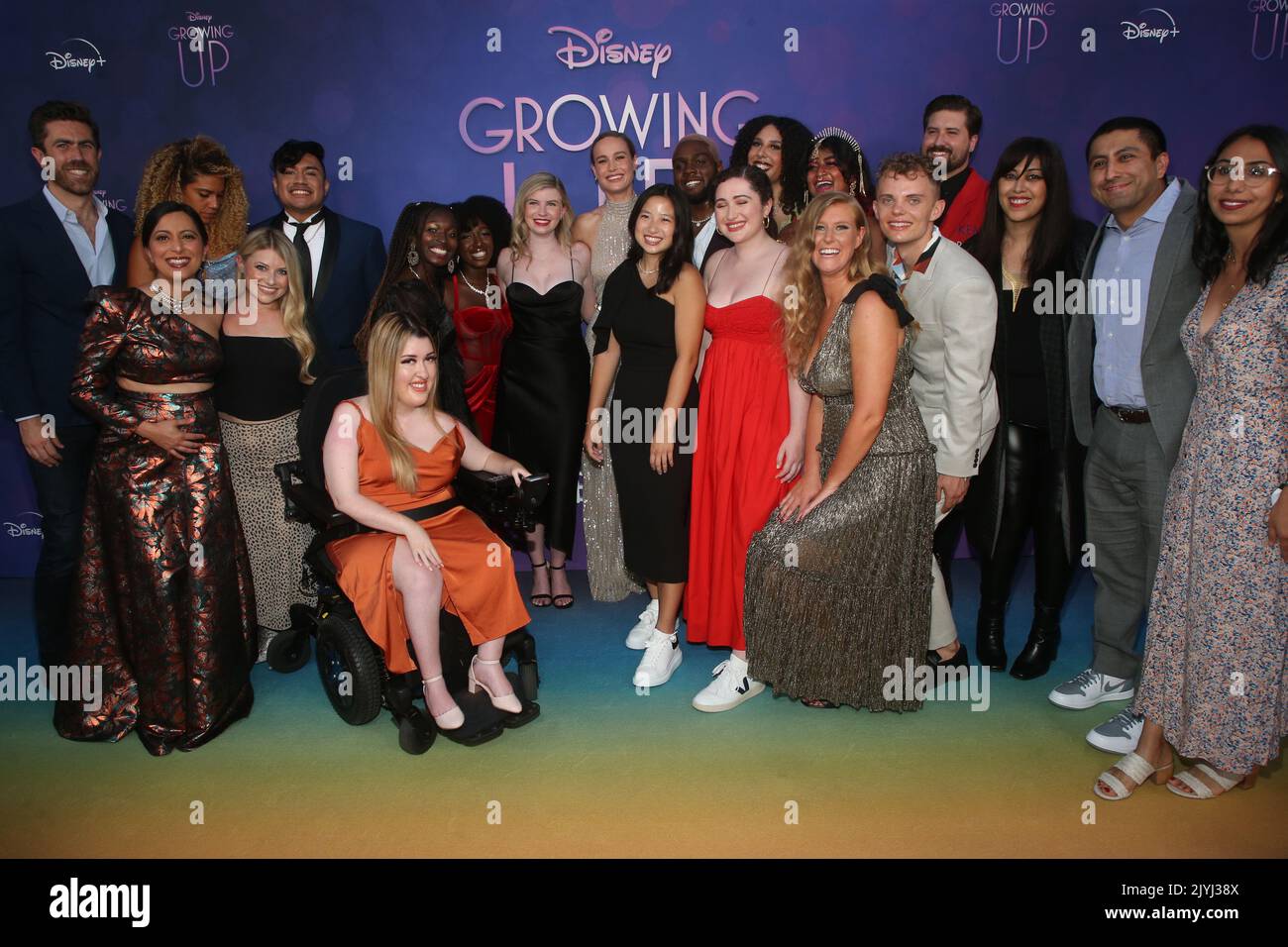 Los Angeles, Ca. 7th Sep, 2022. Isabel Lam, Brie Larson and Clare Della ...