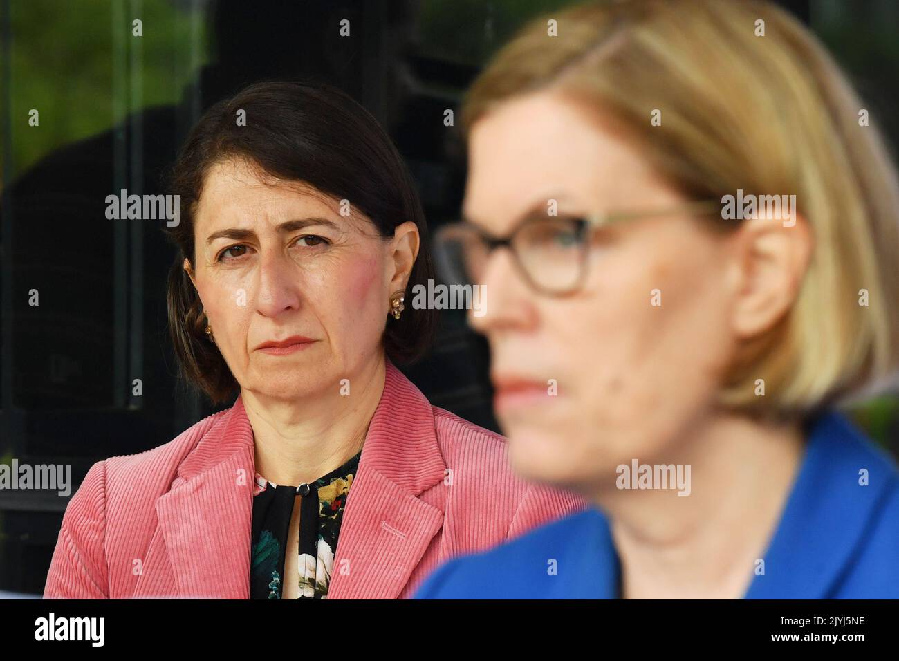 Premier Gladys Berejiklian (left) and NSW Chief Medical Officer Dr ...