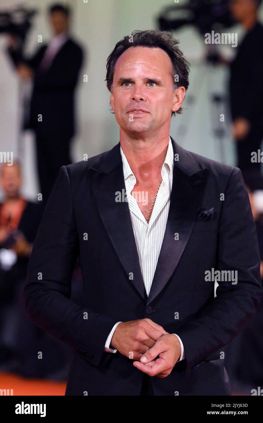 Italy, Lido di Venezia, September 07, 2022 : Walton Goggins attends the ...