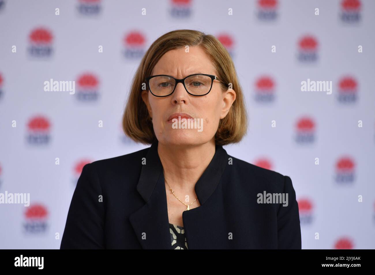NSW Chief Health Officer Dr Kerry Chant provides a COVID-19 update at a ...