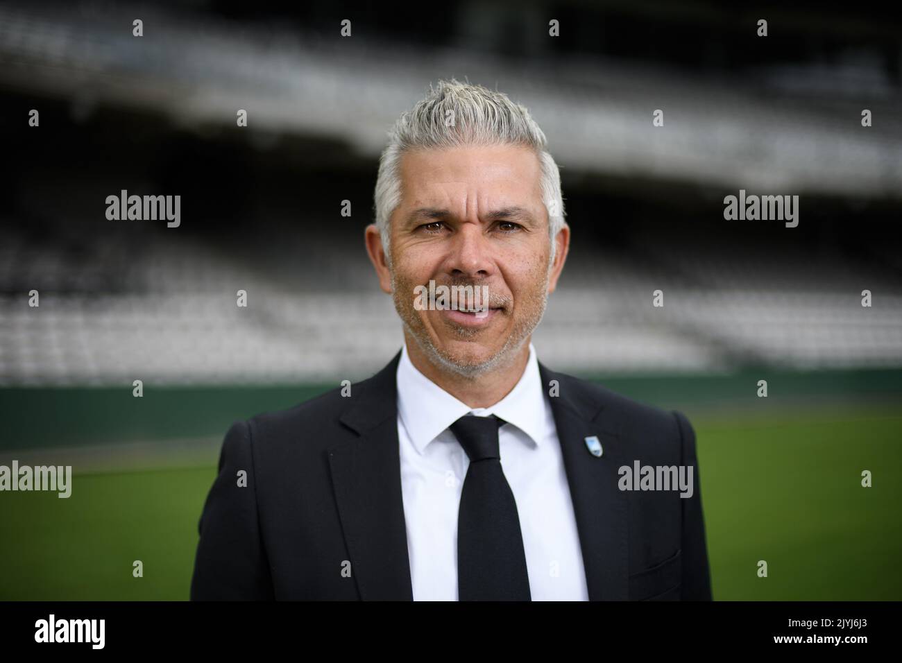 Sydney FC coach Steve Corica poses for a photograph during a team media ...