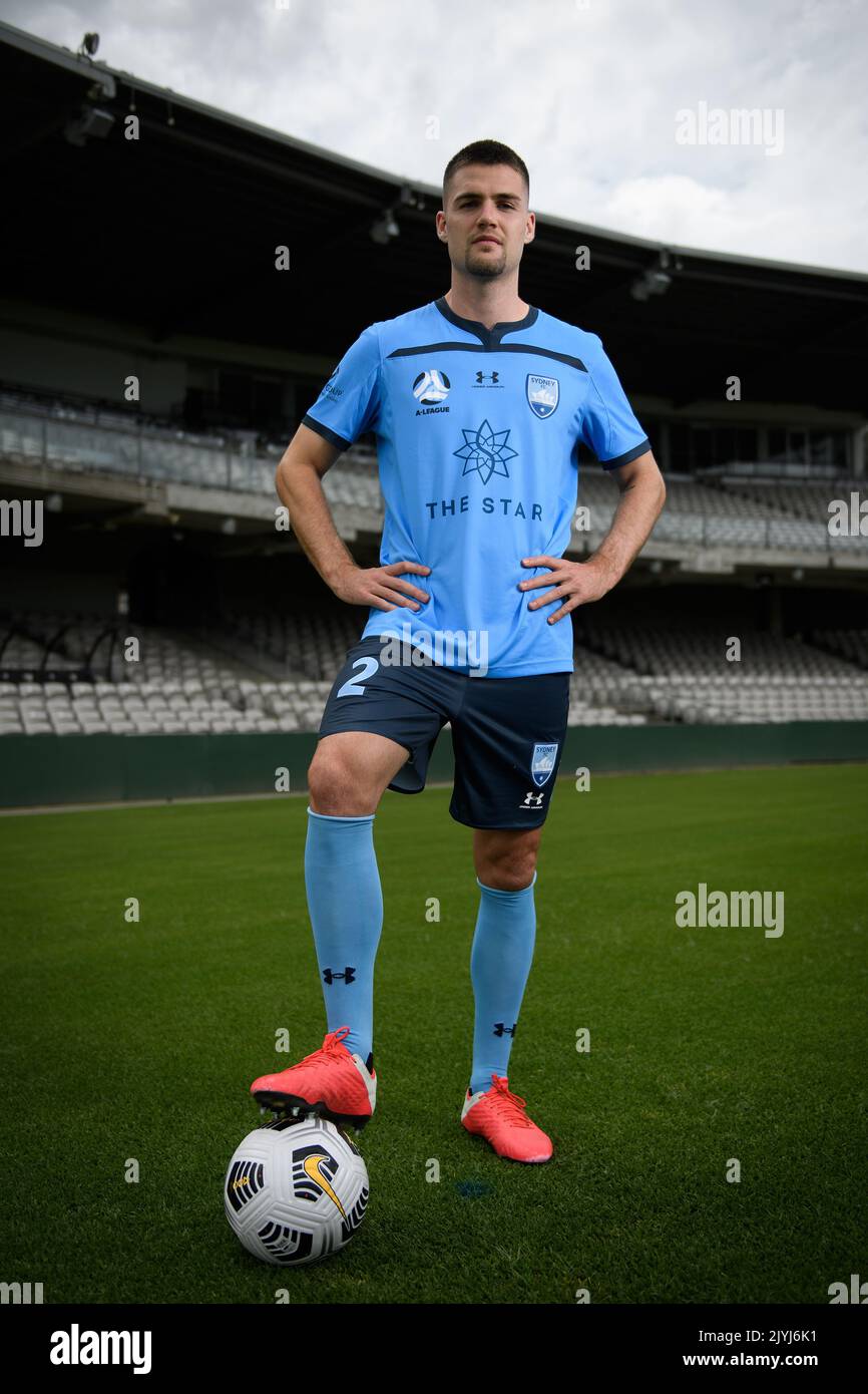 Patrick Flottmann of Sydney FC poses for a photograph during a team ...