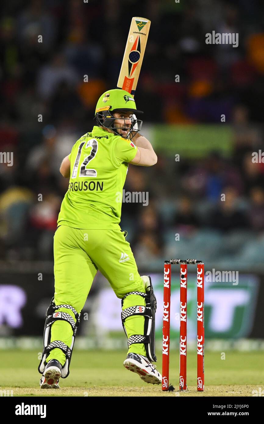 Callum Ferguson of the Thunder bats during the Big Bash League (BBL ...