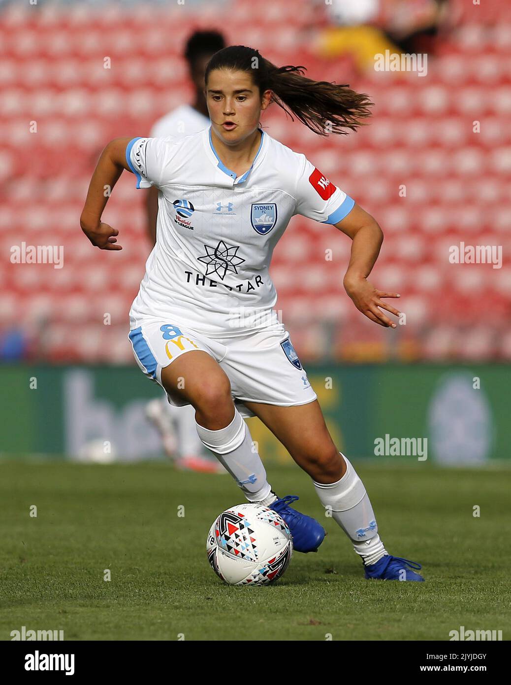 Rachel Lowe of Sydney FC during the W-League match between Newcastle ...