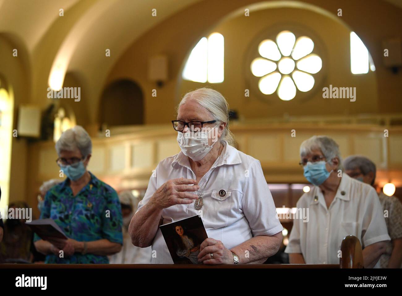 Sister Margaret Mary Birgan during the celebration to mark the ...