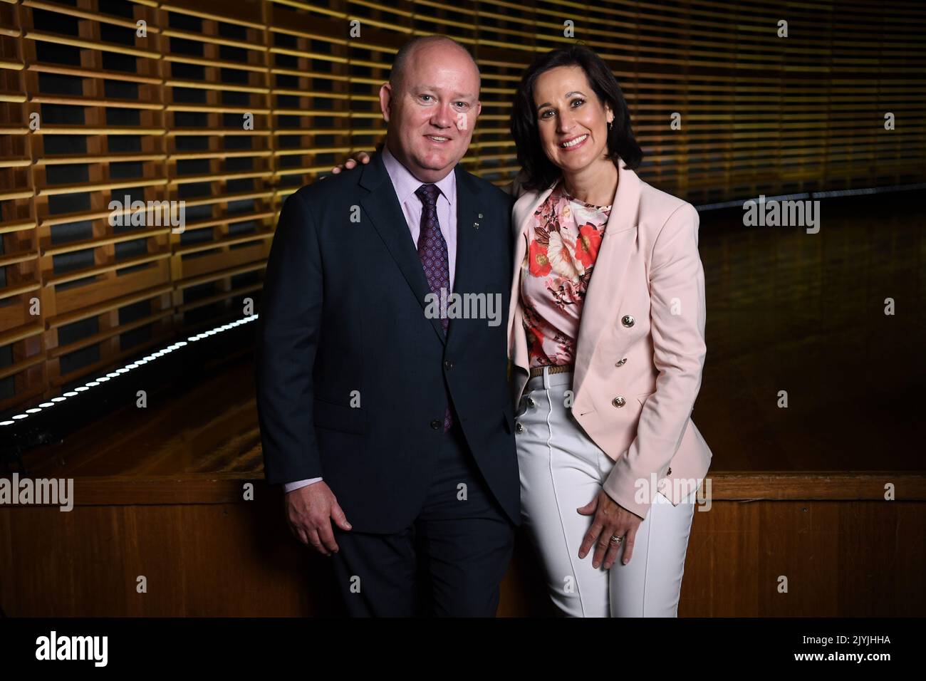 Resilience NSW Commissioner Shane Fitzsimmons poses for a photo with ...