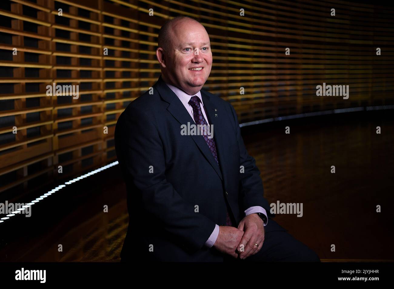 Resilience NSW Commissioner Shane Fitzsimmons poses for a photo ...