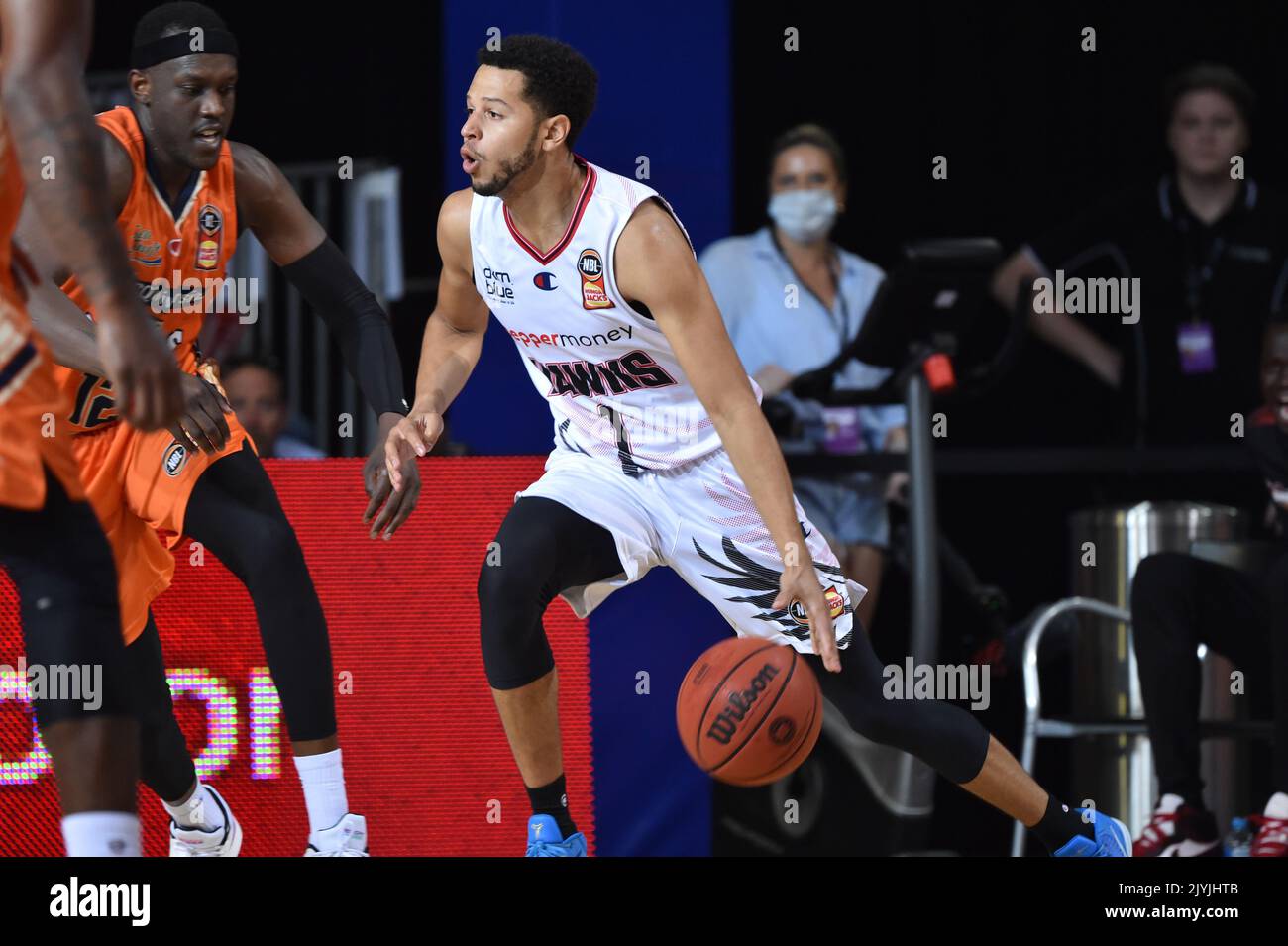 Tyler Harvey of the Hawks during the round 1 NBL match between the ...