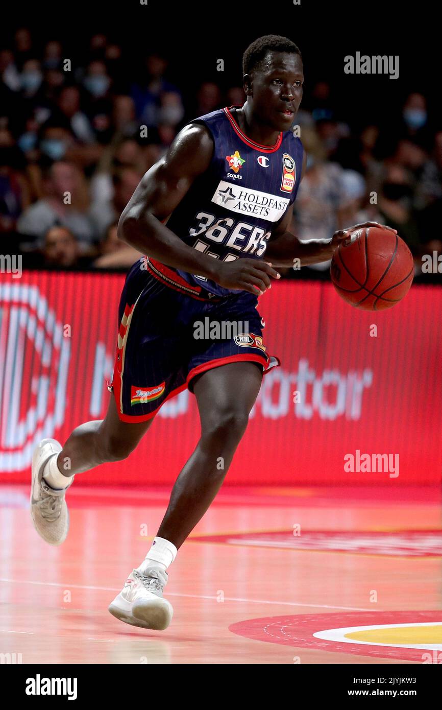 Sunday Dech of the Adelaide 36ers in action during the round 2 NBL ...