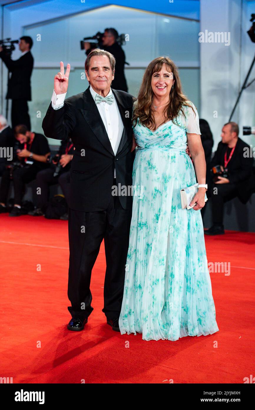 Beau Bridges , Wendy Treece Bridges 79th Venice Film Festival Red ...