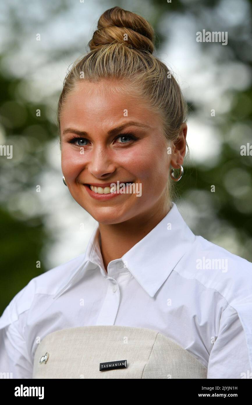 South Australia's 2021 Australian of the Year finalist Wendy Page poses ...