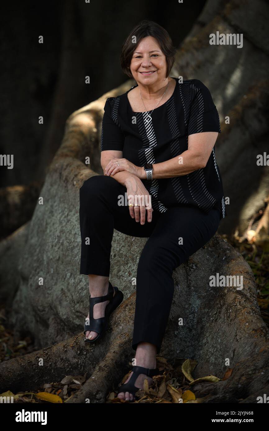Former National Children’s Commissioner Megan Mitchell poses for a ...