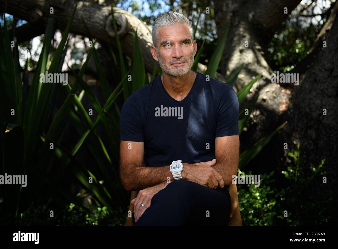 Craig Foster poses for a photograph, in Sydney, Friday, January 22 ...