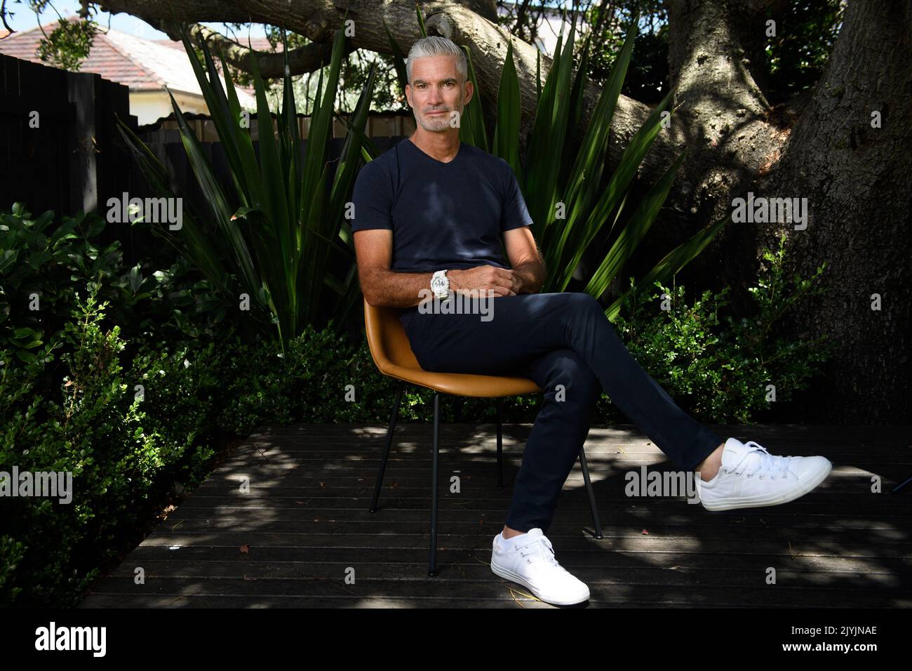 Craig Foster poses for a photograph, in Sydney, Friday, January 22 ...