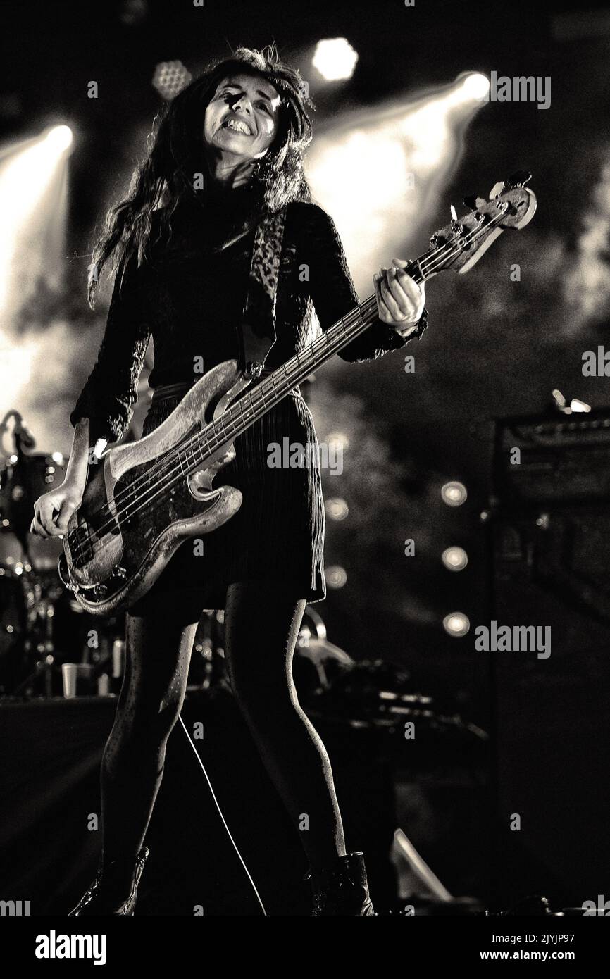 Paz Lenchantin Of Pixies Live On Stage 2022 Stock Photo Alamy