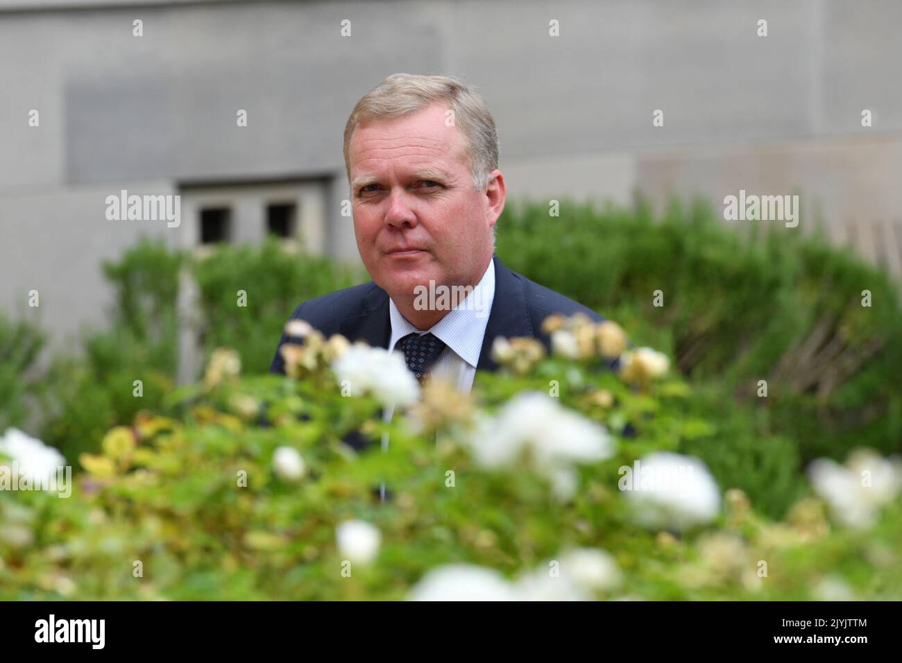 House of Representatives Speaker Tony Smith at the Last Post Ceremony ...