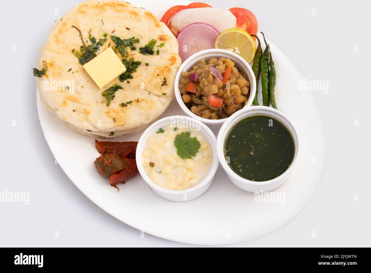 Chole Kulche Also Called Matar Kulcha, Chhole Kulche Is Widely Popular ...