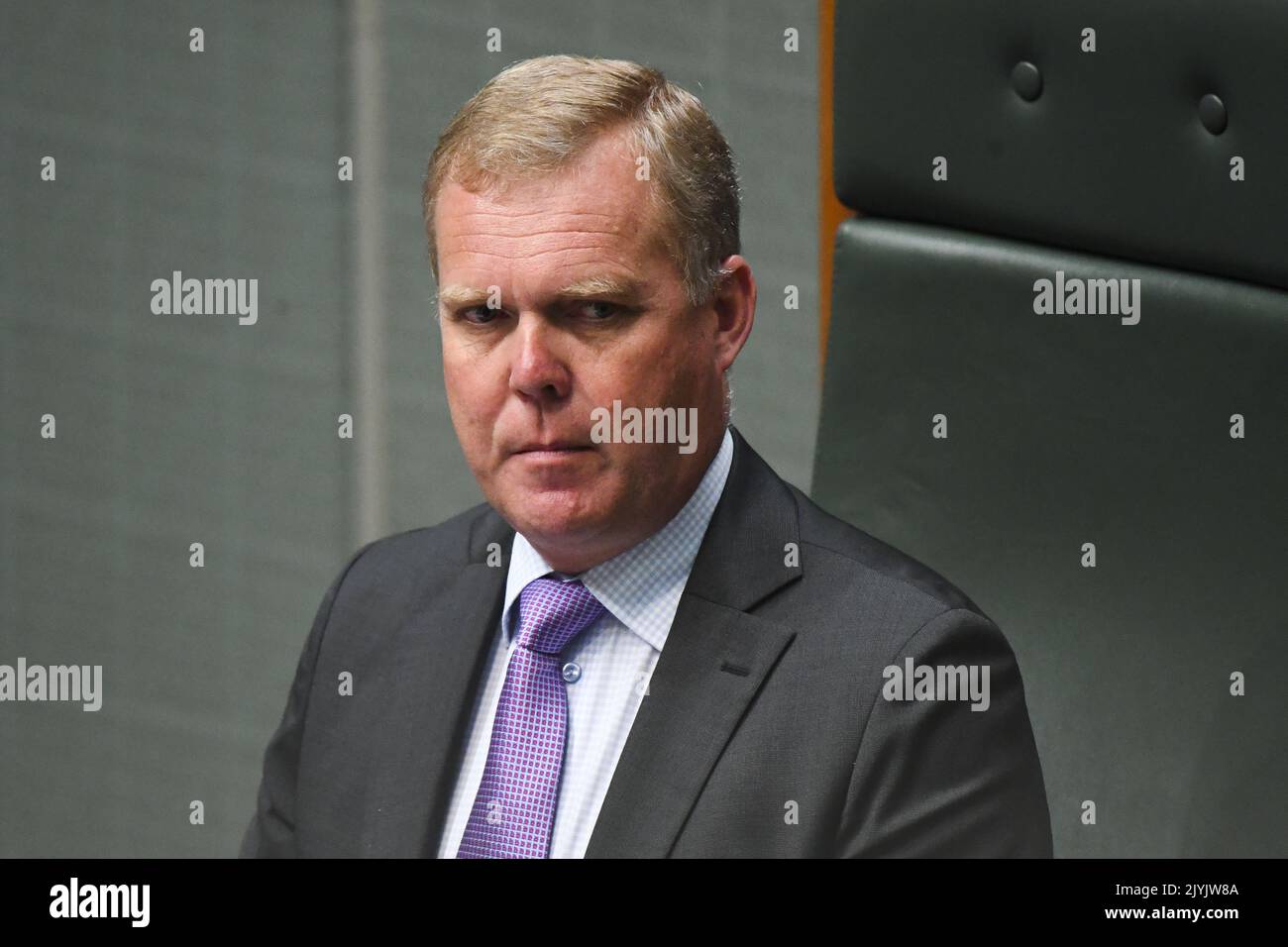Speaker of the House Tony Smith reacts during House of Representatives ...