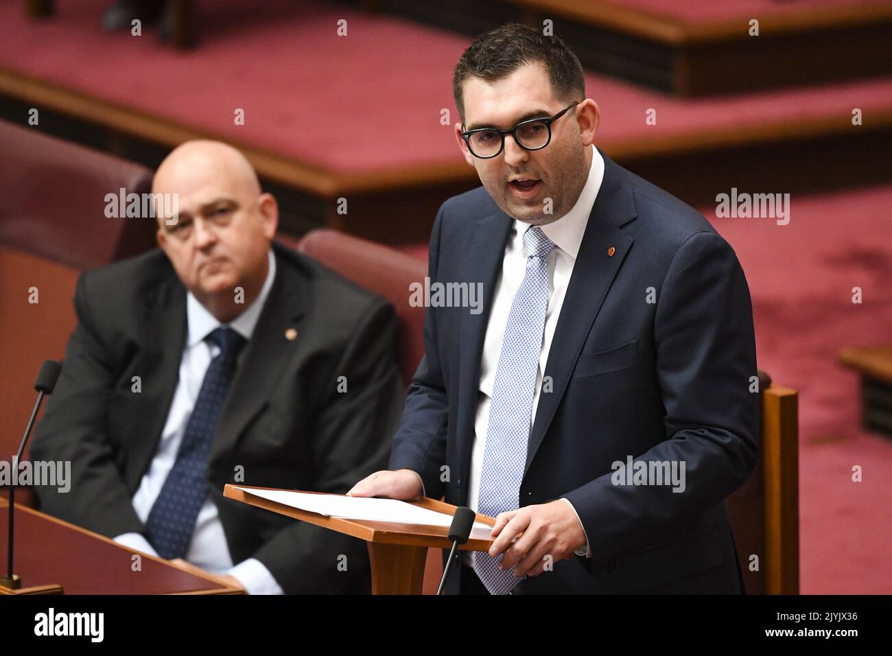 Liberal Senator Ben Small delivers his first speech in the Senate ...