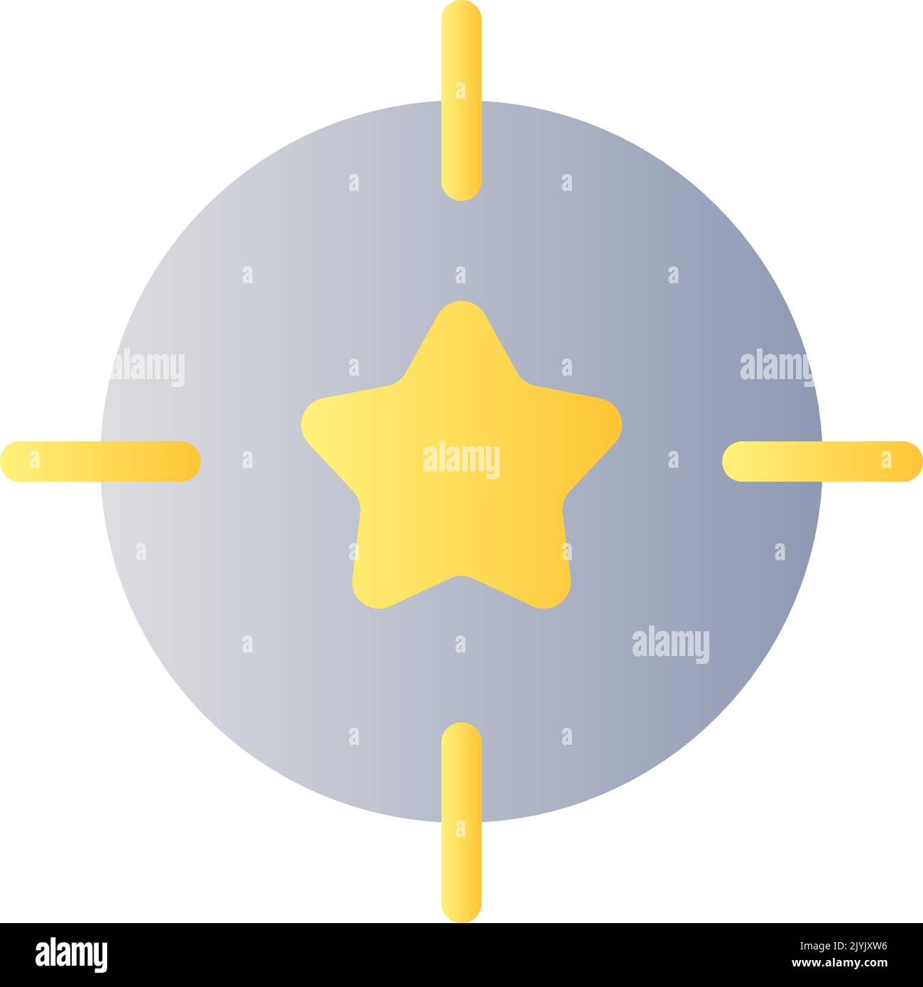 Dream chasing flat gradient two-color ui icon Stock Vector Image & Art ...