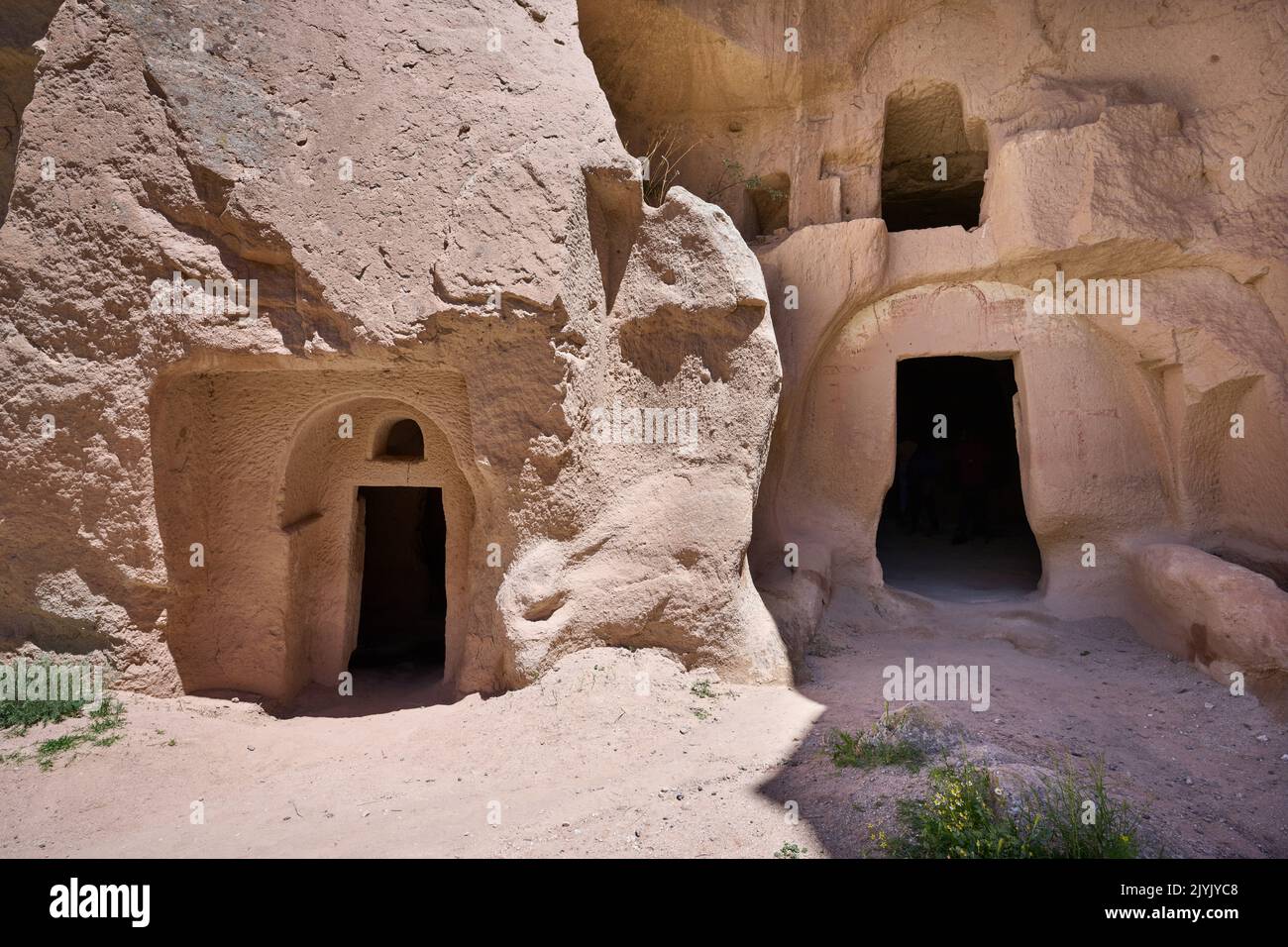 zelve dwelling, Zelve open air museum , Göreme, Cappadocia, Anatolia ...