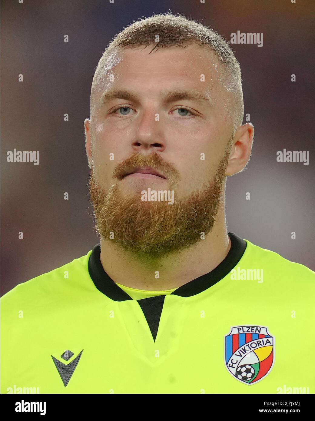 Jindrich Stanek of Viktoria Plzen during the UEFA Champions League ...