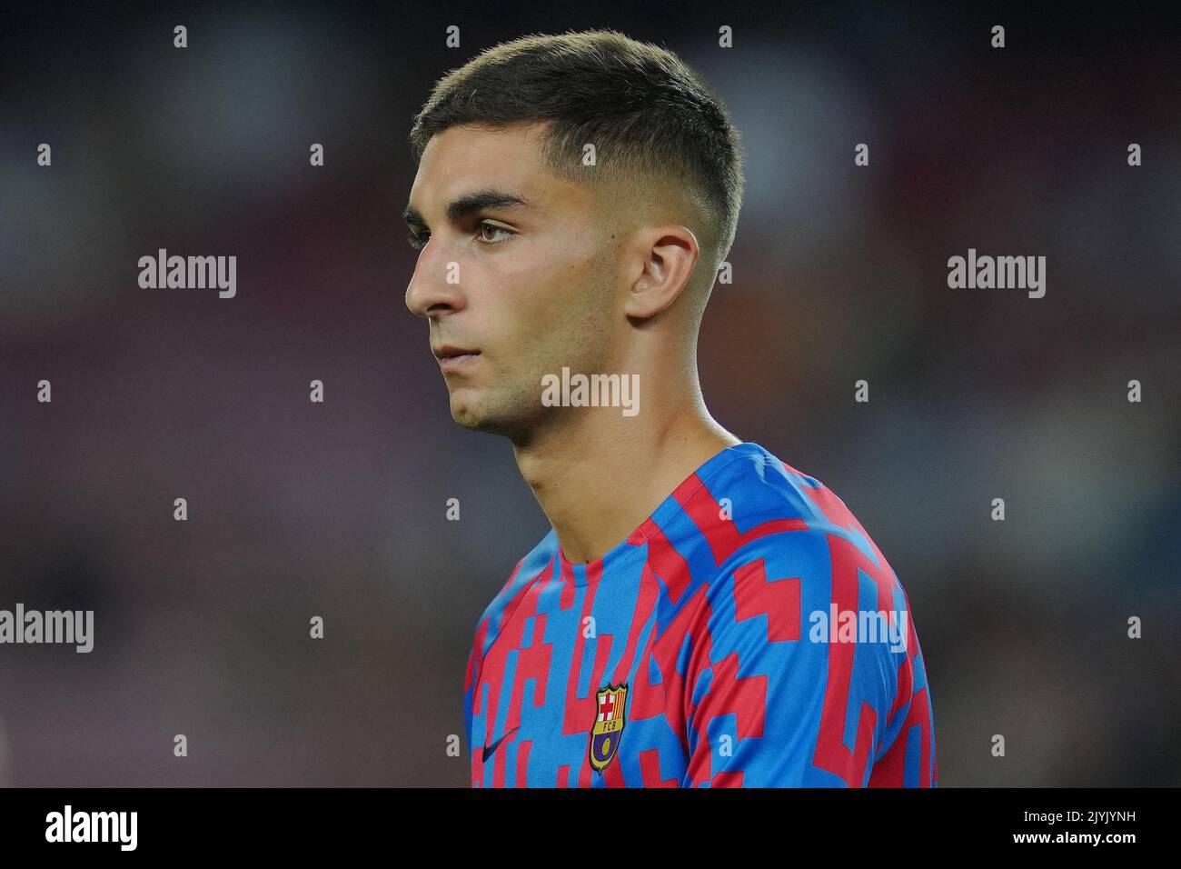 Ferran Torres of FC Barcelona during the UEFA Champions League match ...