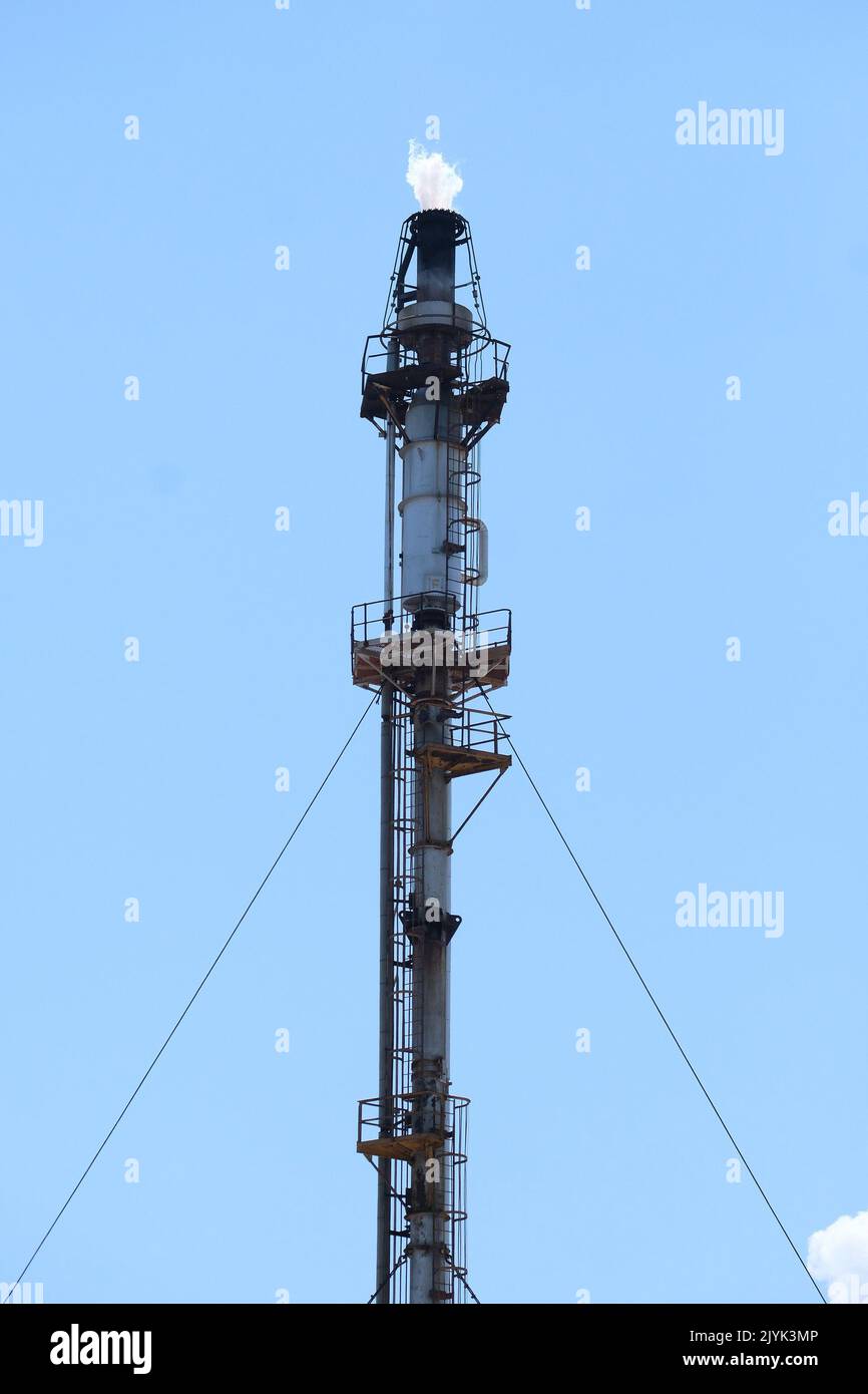 The Exxon Mobil fuel refinery is seen in Altona, Melbourne, Wednesday ...