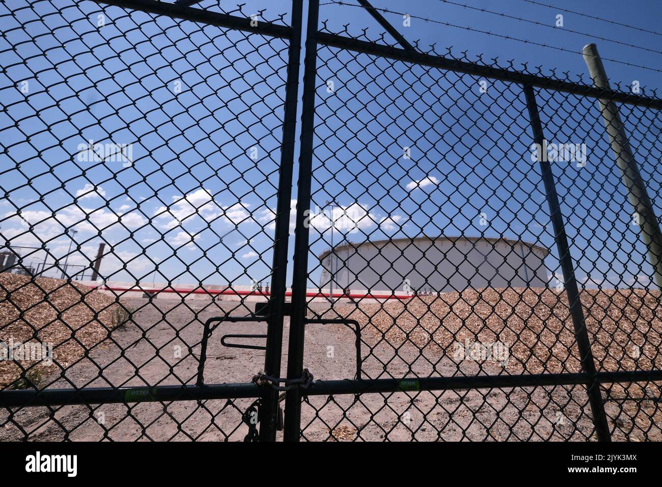 The Exxon Mobil fuel refinery is seen in Altona, Melbourne, Wednesday ...