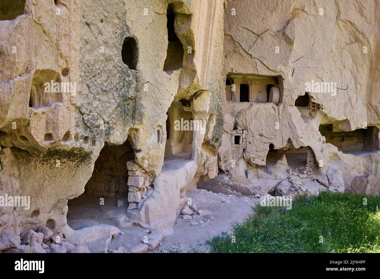 zelve dwelling, Zelve open air museum , Göreme, Cappadocia, Anatolia ...