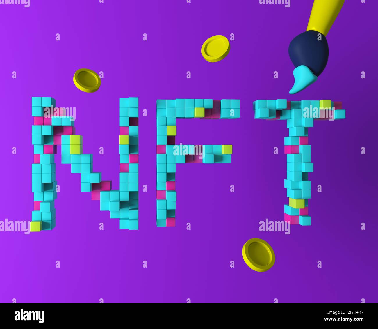 NFT non-fungible tokens for crypto art. Chip Pay unique collectibles in ...