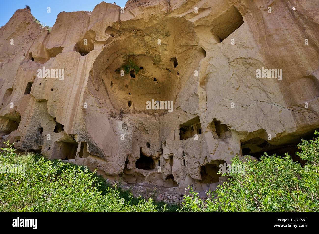 zelve dwelling, Zelve open air museum , Göreme, Cappadocia, Anatolia ...
