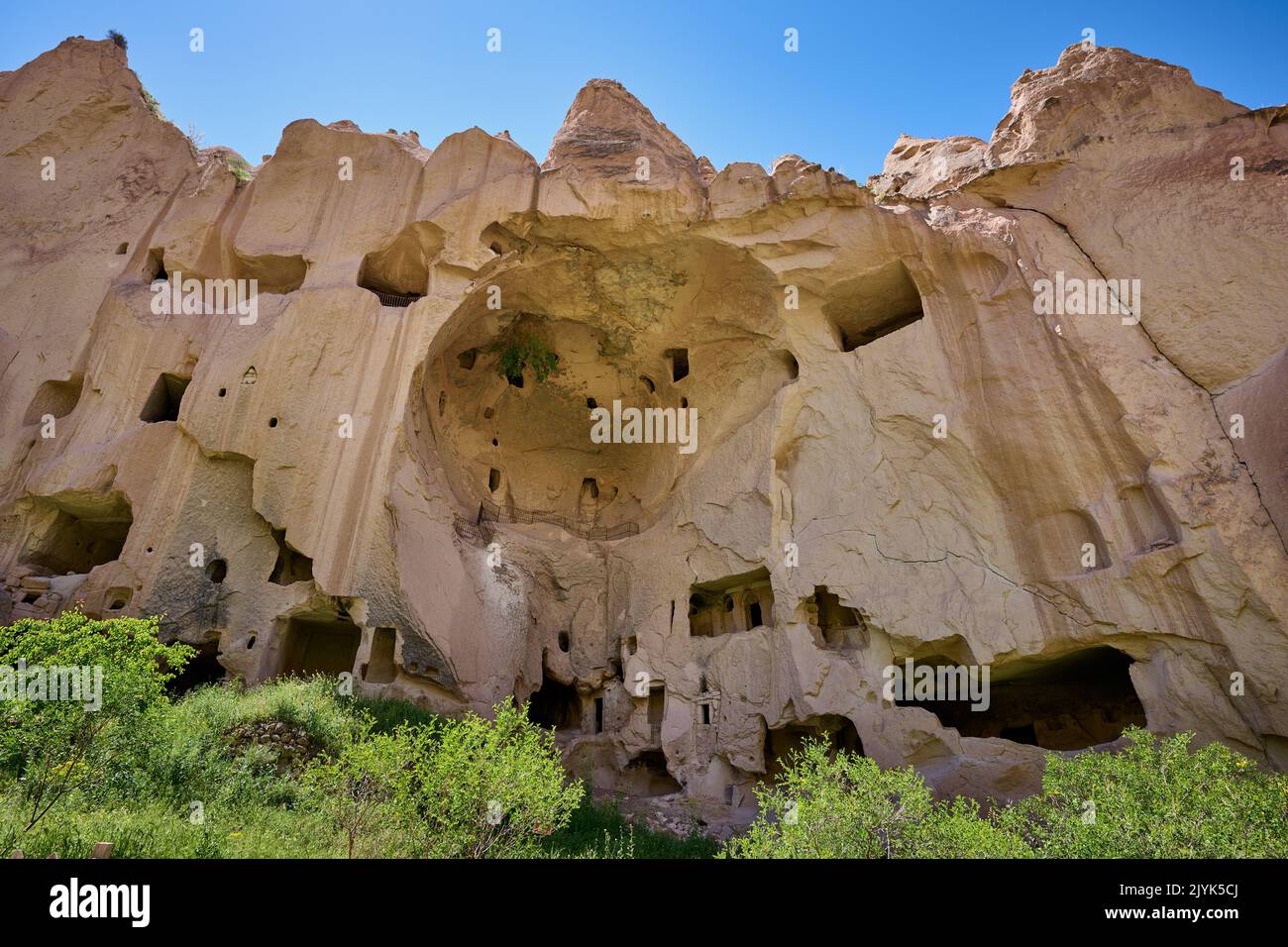 zelve dwelling, Zelve open air museum , Göreme, Cappadocia, Anatolia ...
