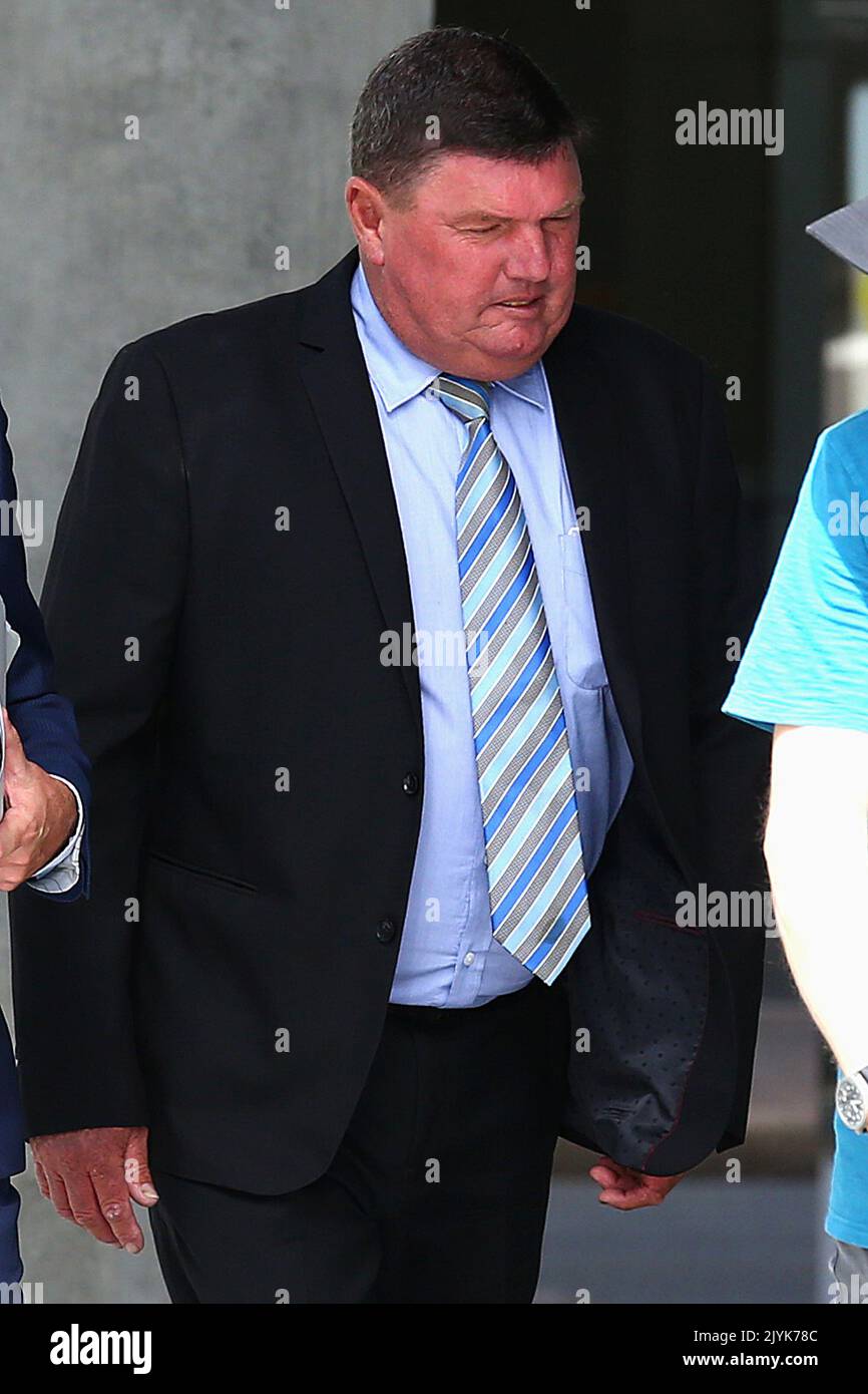 William Shuck arrives at Brisbane District Court in Brisbane, Monday ...