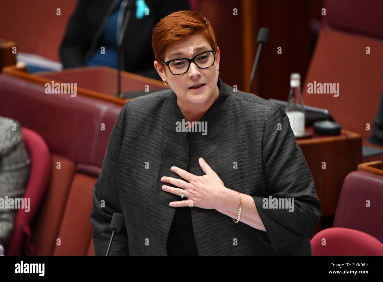 Minister for Foreign Affairs Marise Payne during Question Time in the ...