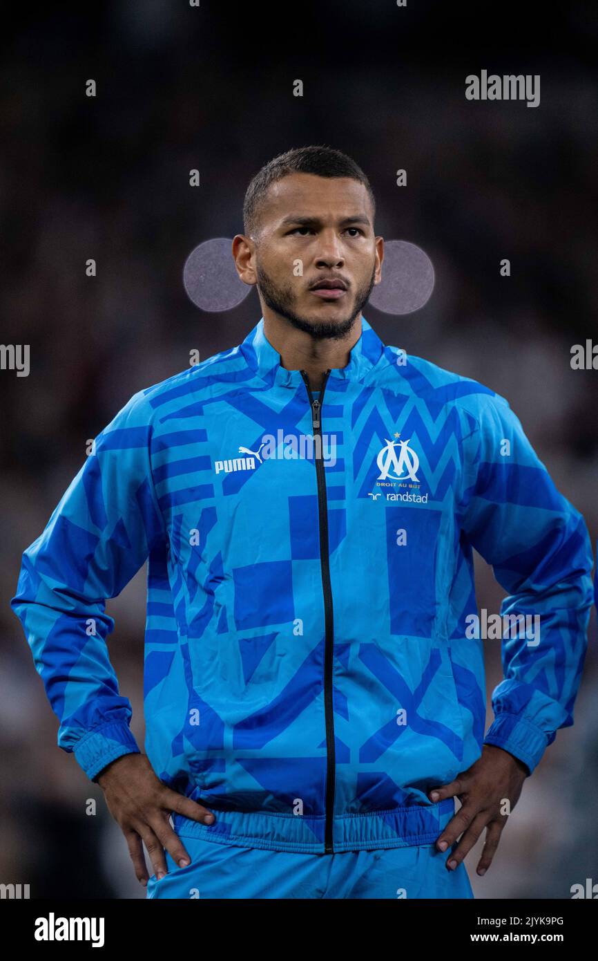 LONDON, ENGLAND - SEPTEMBER 07: Colombian footballer Luis Suarez of ...