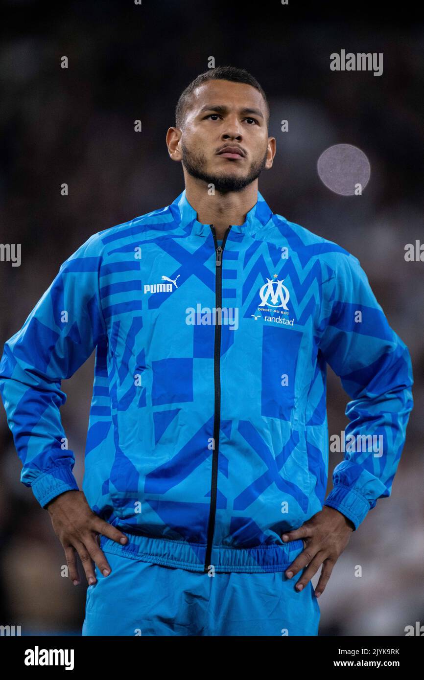 LONDON, ENGLAND - SEPTEMBER 07: Colombian footballer Luis Suarez of ...