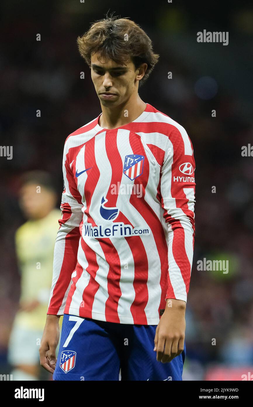 Joao Felix of Atletico Madrid seen in action during the UEFA Champions ...