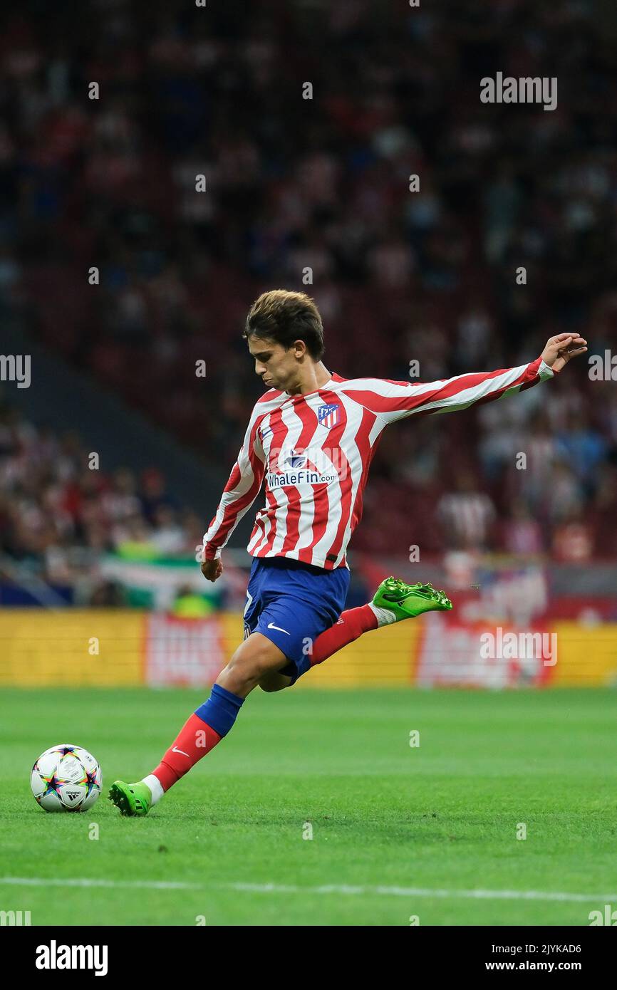 Marcos Llorente of Atletico Madrid seen in action during the UEFA ...