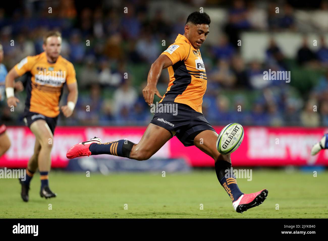 Irae Simone of the Brumbies in action during the Super Rugby match ...