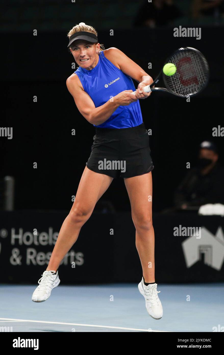Maddison Inglis of Australia during the round 3 match against Iga ...