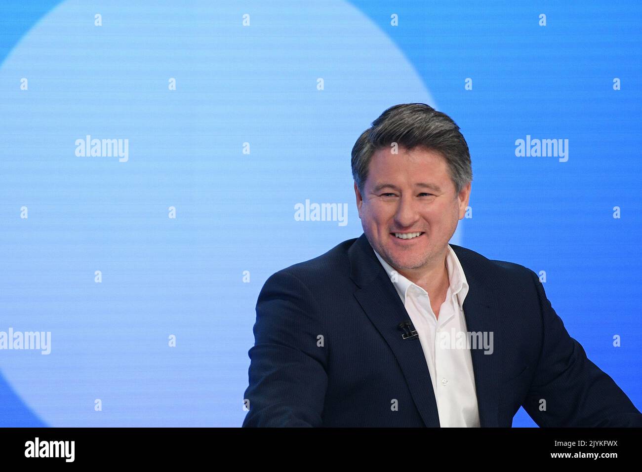 Newly appointed Nine CEO Mike Sneesby during an announcement at Nine ...