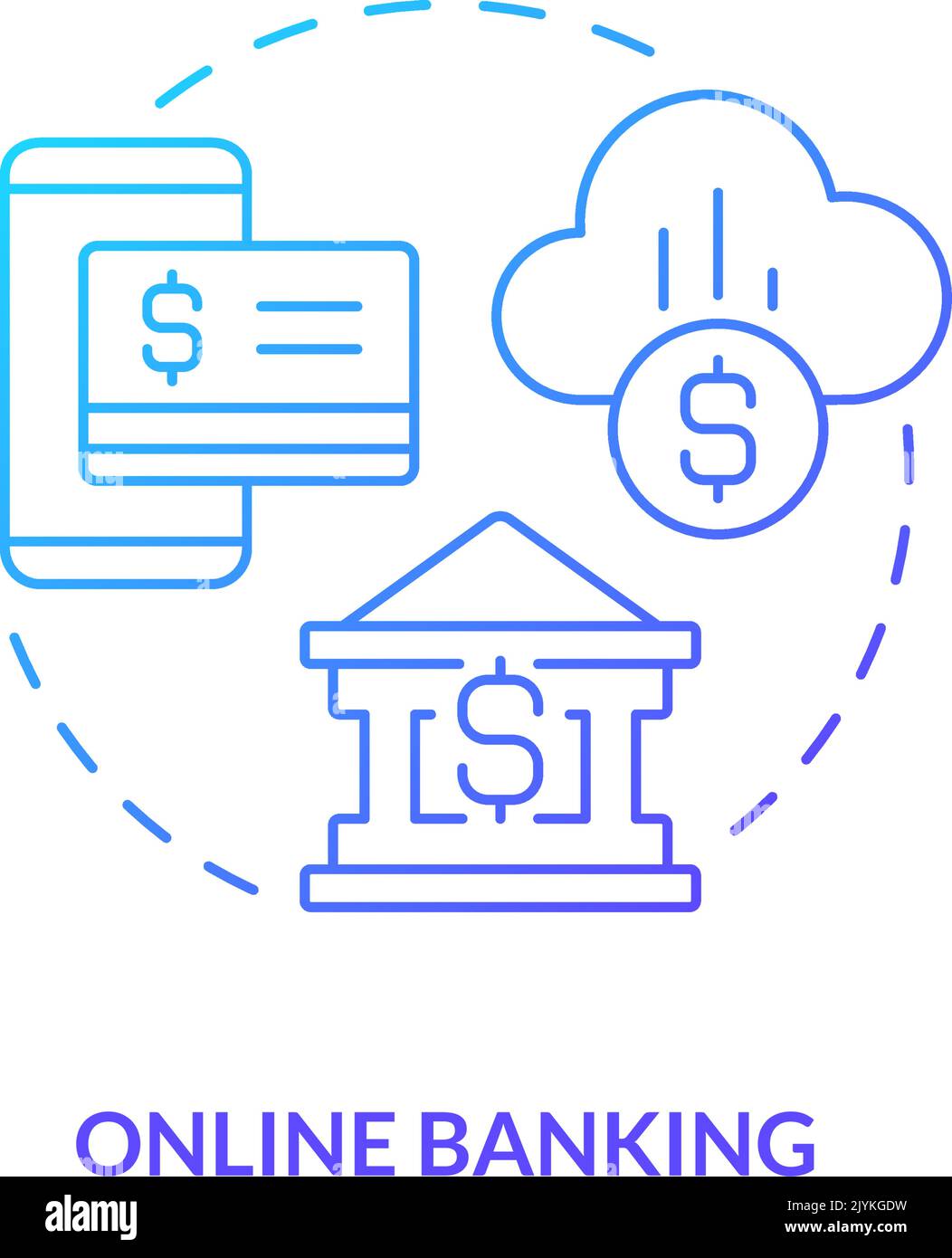 General and savings banking Stock Vector Images - Alamy