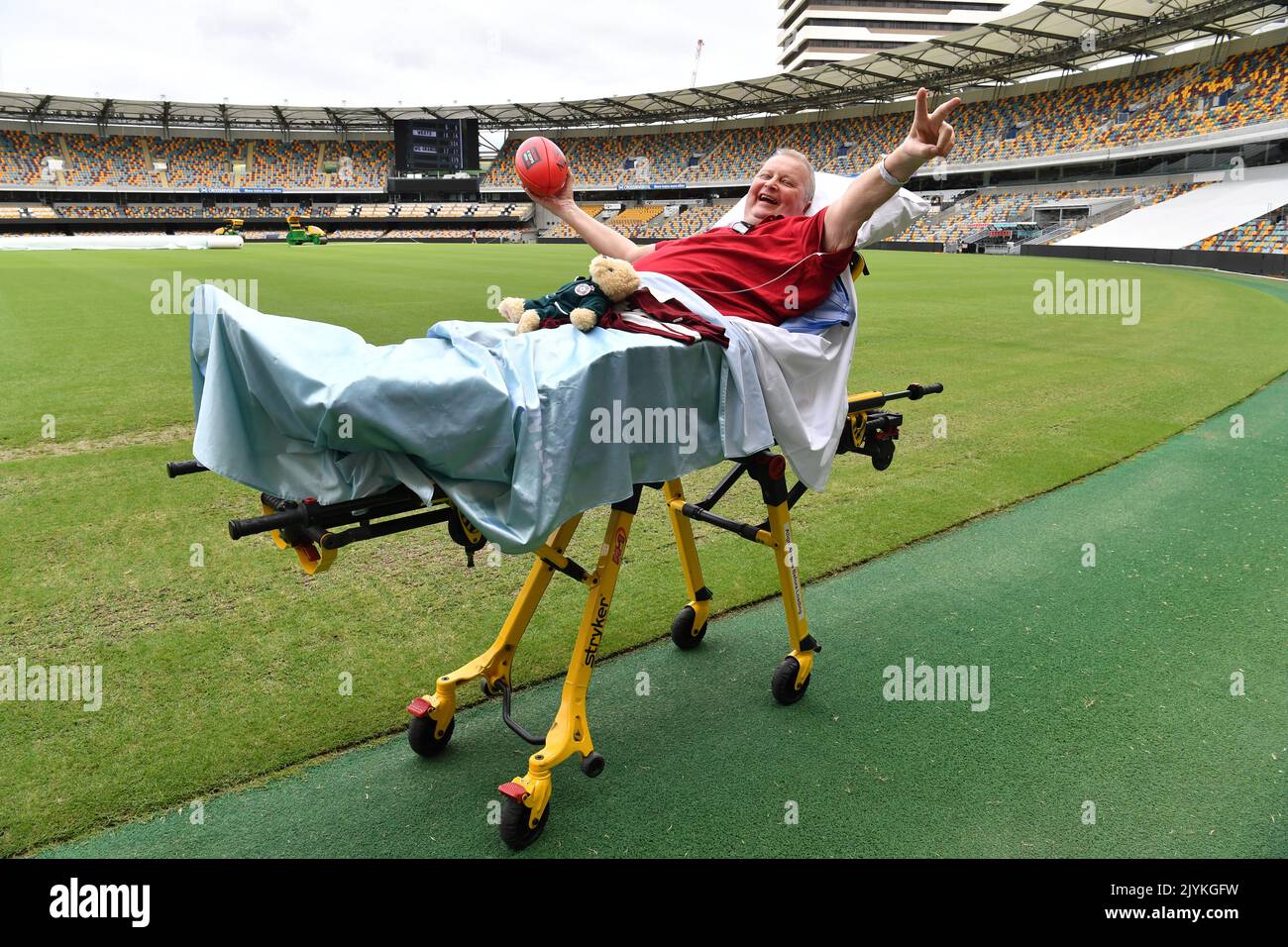 Former Queensland AFL Grand Final hero Ross Whyte, who has terminal ...