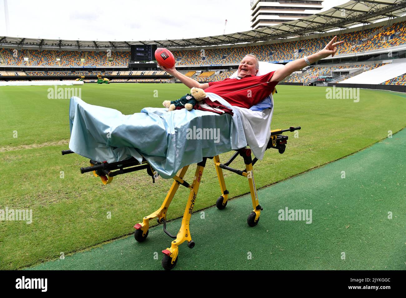 Former Queensland AFL Grand Final hero Ross Whyte, who has terminal ...