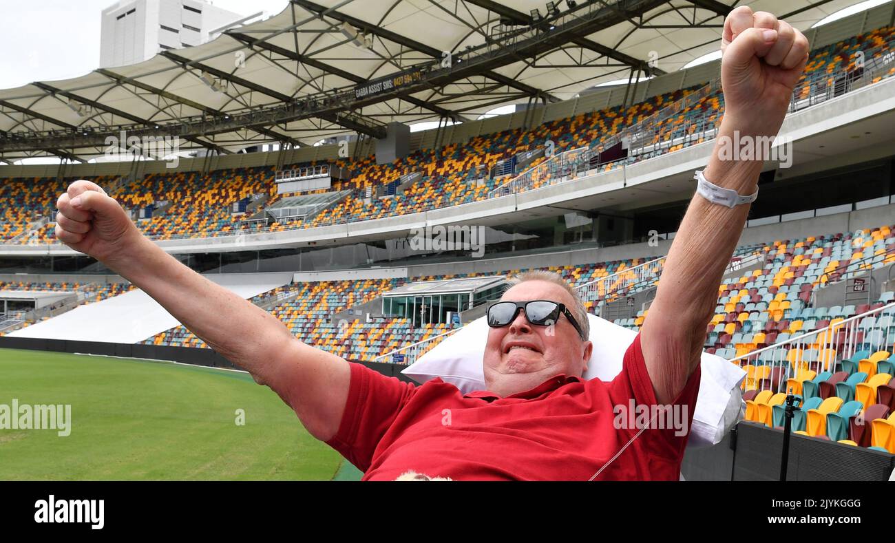 Former Queensland AFL Grand Final hero Ross Whyte, who has terminal ...