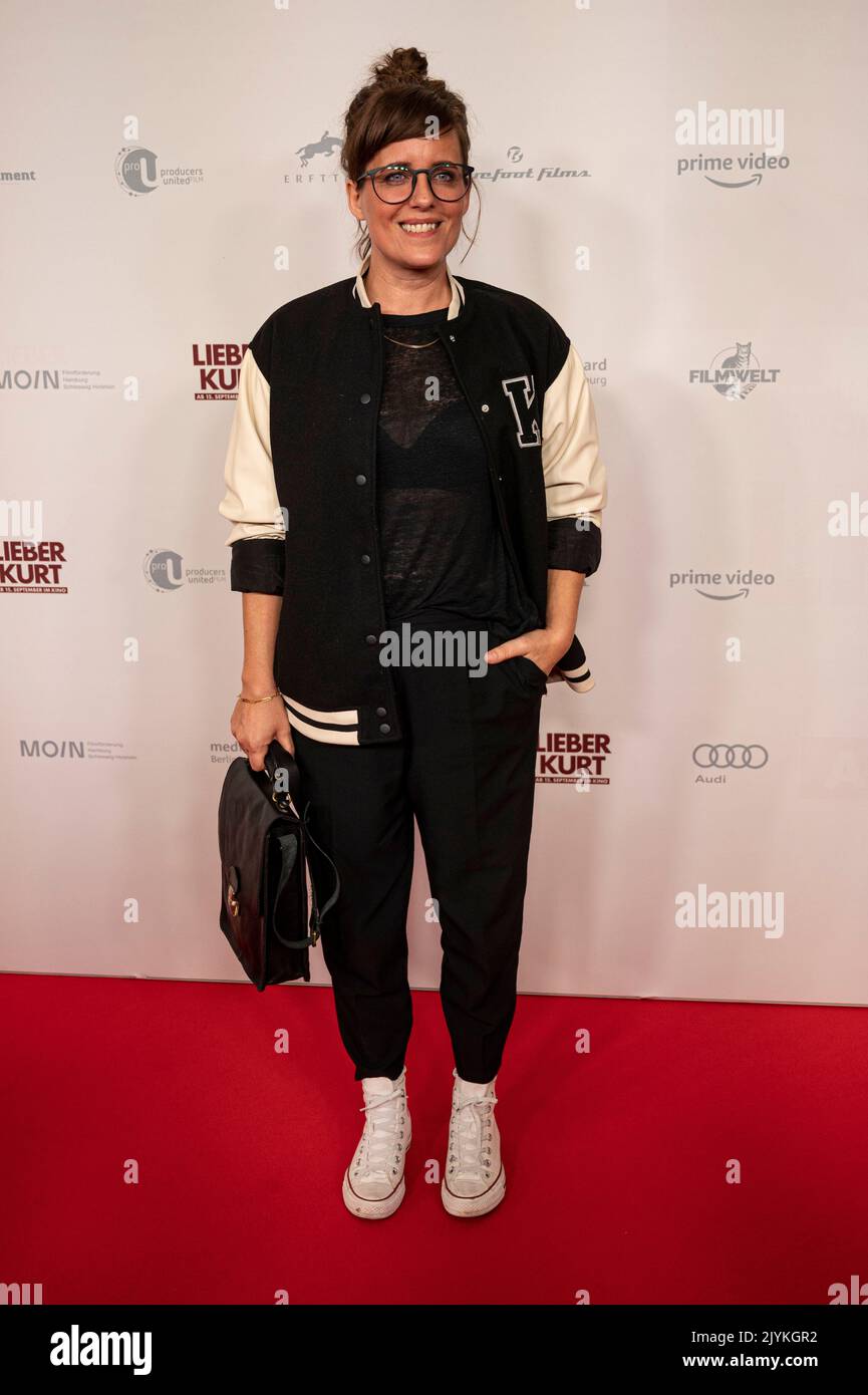 07 September 2022, Berlin: Sarah Kuttner, presenter and author, will ...